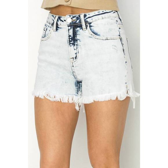 Risen Jeans | Shorts | New Risen Womens High Rise Side Slit Denim ...
